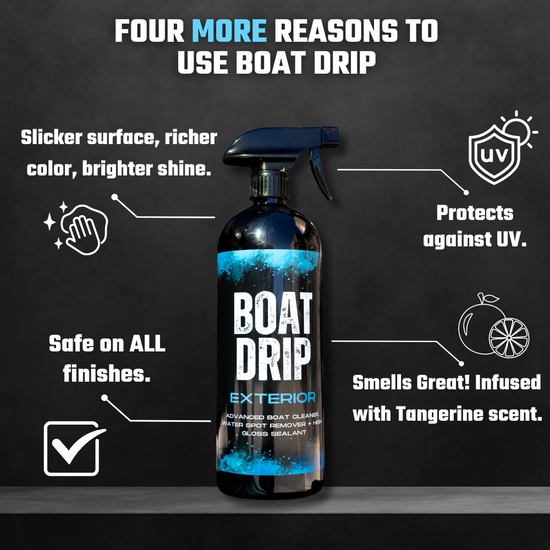 BOAT DRIP - Exterior Cleaner – Water Spot Remover High Gloss Sealant ...