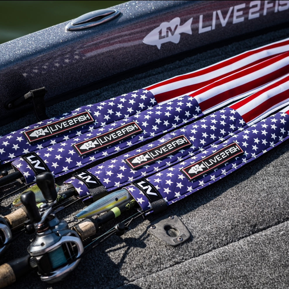 LIV FISHING - American Flag Rod Sleeve